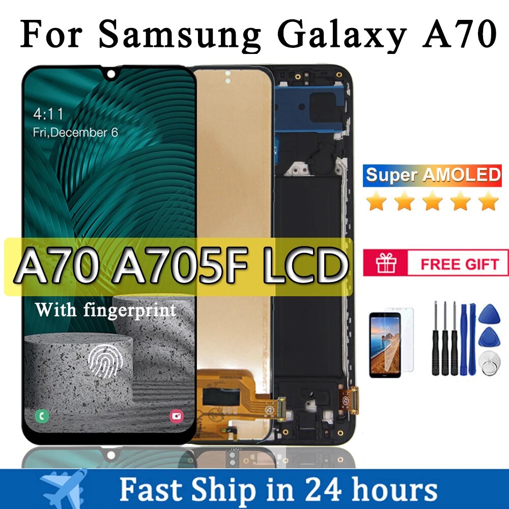 Дисплей для Samsung Galaxy A70 A705F TFT no frame 6.7"