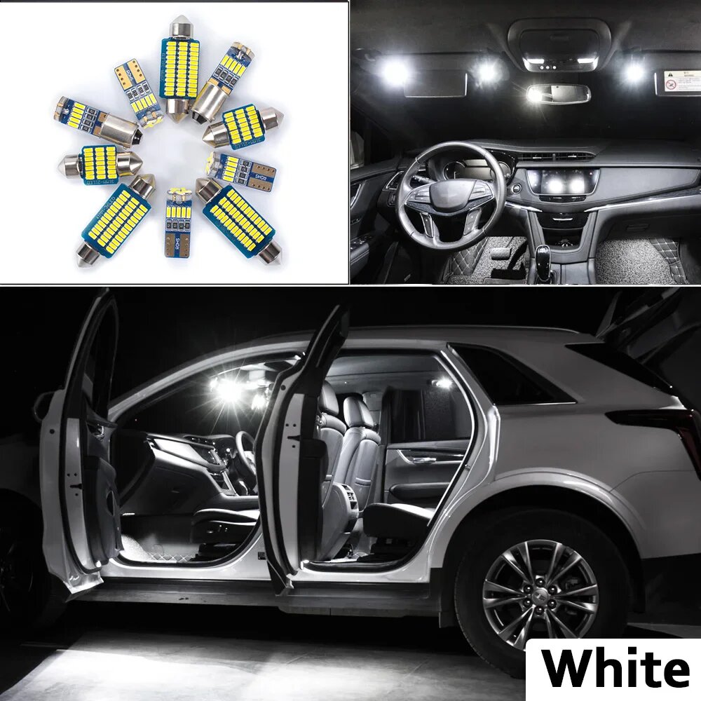 Светодиодные Внутренние Купольные Фонари Canbus Для Mazda CX Series - CX-3 White, CX-5 (11-24) 11PC