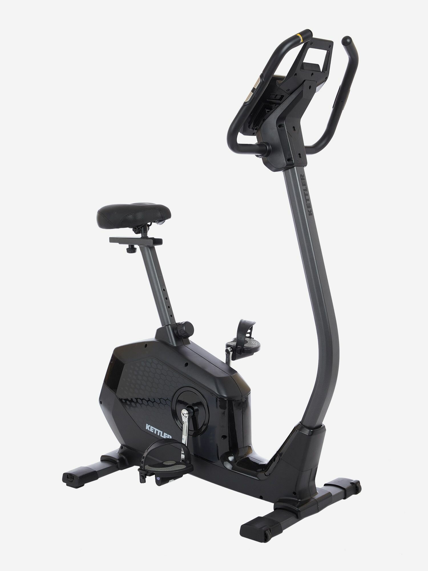 Велотренажёр KETTLER Ergo C4, для дома, с Bluetooth, для ног и ягодиц, чёрный