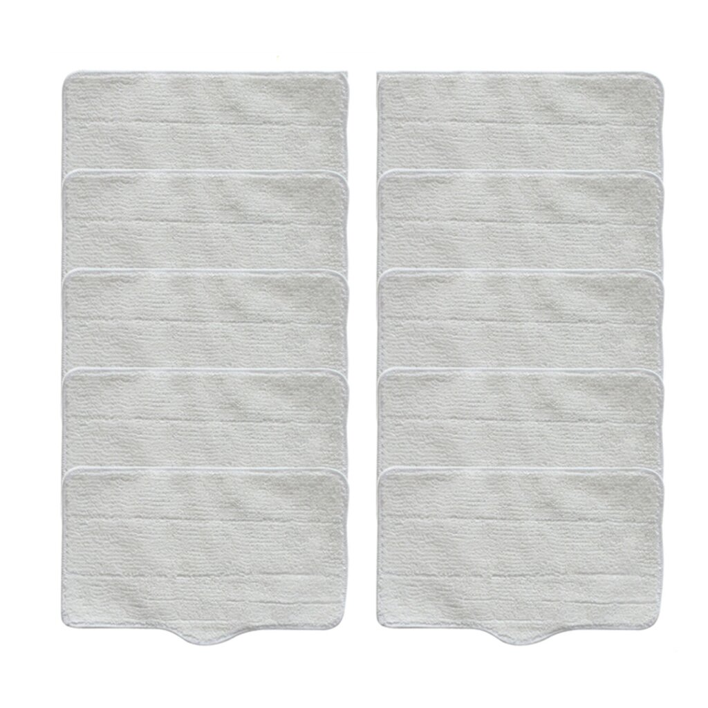 Упаковка из 10 Прокладок Для Чистки Швабры Запчасти Ручной Паровой Пылесос Тряпки Для Швабры