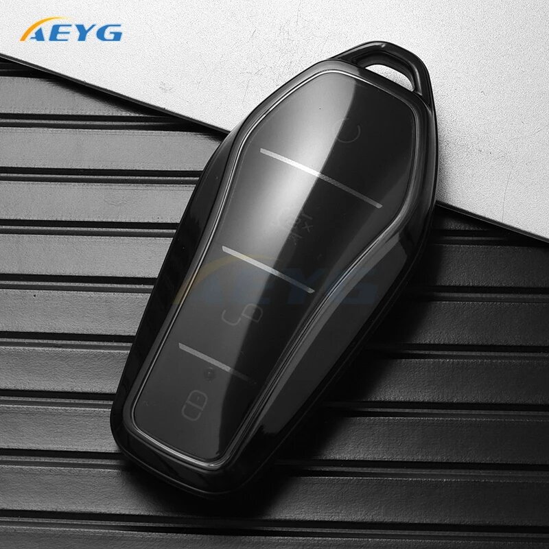 Чехол для автомобильного ключа из ТПУ для BYD Song Plus Atto 3 Han EV Tang DM Qin, запаянный дельфин, новый пистолет из ТПУ, пульт дистанционного управления, брелок, аксессуары