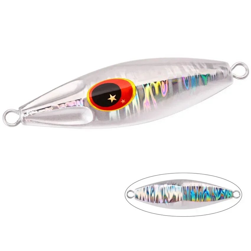 Блесна металлическая для морской рыбалки 120G-9CM, цвет F