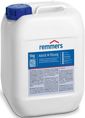 Средство от Плесени и Грибка Remmers Adolit M Flussig 5л Концентрированное для Предотвращения и Уничтожения / Реммерс.