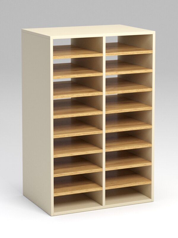 Тумба для документов, Дуб Золотистый и Крем Вайс. Производитель товара - компания Westcom.