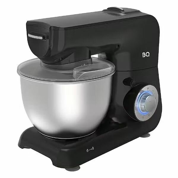 Миксер BQ MX440, планетарный, 1100Вт, нержавеющая сталь, 4л, чёрный