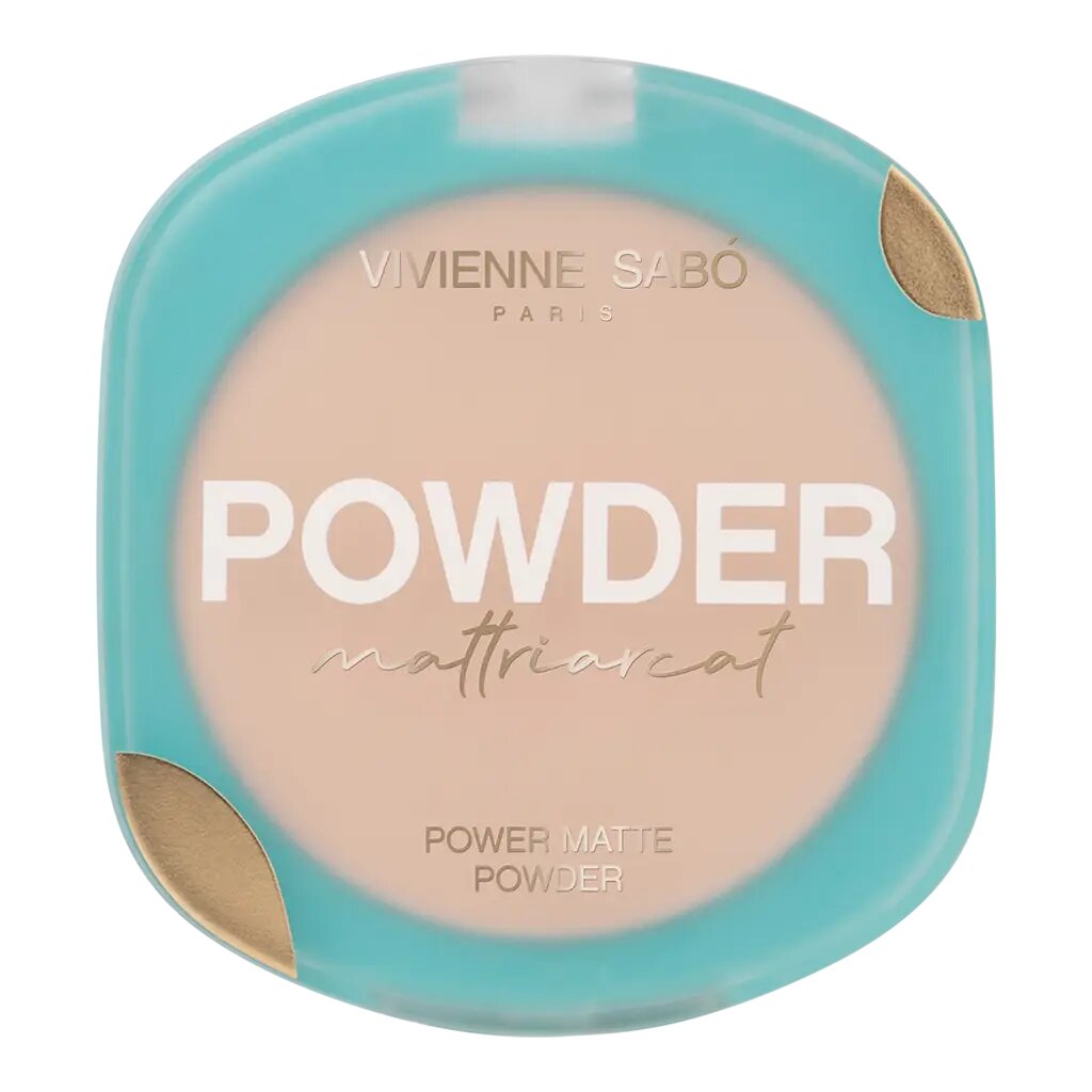Vivienne Sabo Пудра компактная матирующая тон 02 Mattriarcat 1 шт