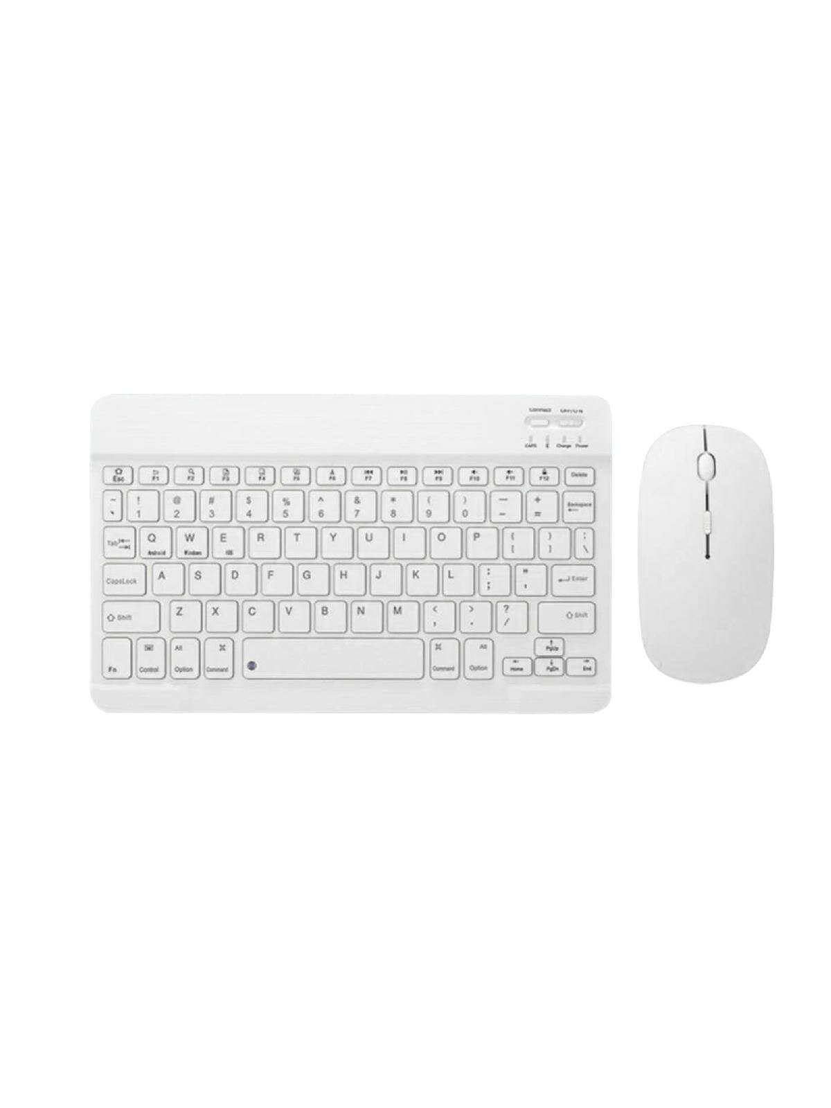 Wireless Keyboard Silent Portable Bluetooth-compatible with Mouse Lightweight 1600dpi For Pad Tablet Laptop Portable