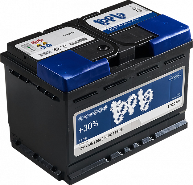 Аккумулятор Topla Top 118678 6СТ-78 обр. 278x175x190
