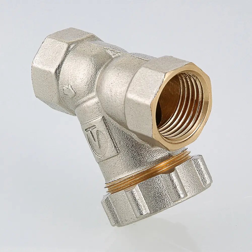 Valtec Фильтр механической очистки косой ВР Valtec 1/2 с заглушкой VT.193. N.04