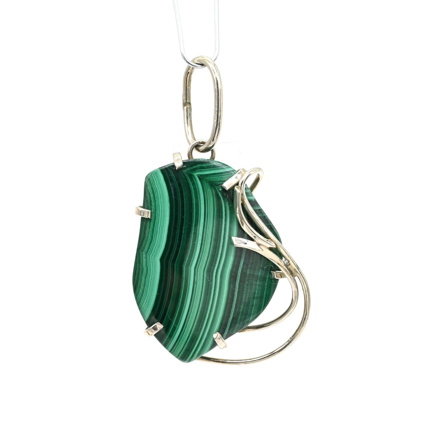 Подвеска, малахит