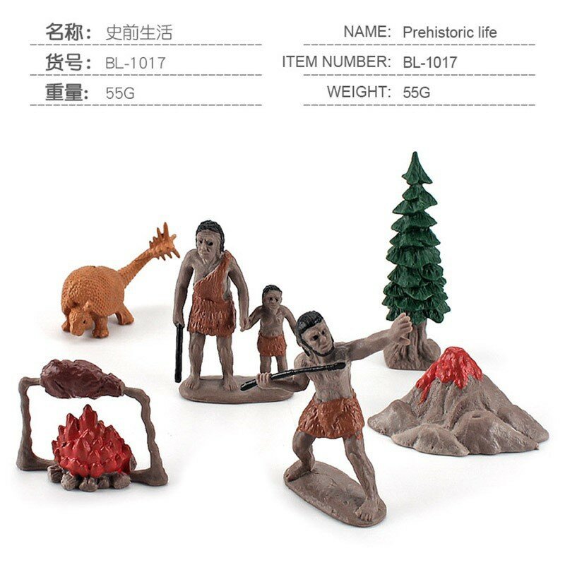 Мини-ферма "Доисторические животные", имитационная, для песочного стола, 55г