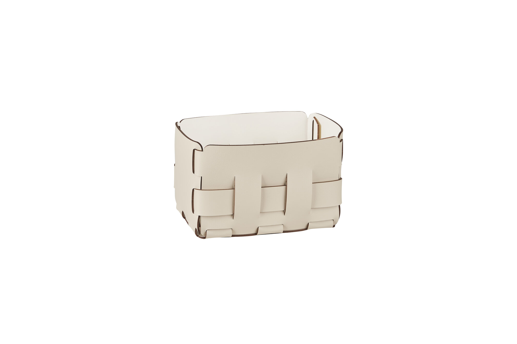 Корзина ADJ Bottega 12×19×H13 для хранения мелочей, цвета панна котта