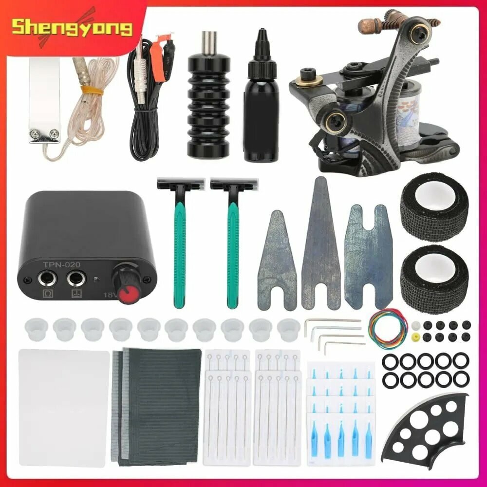 Тату машинка, мощная и легкая, для татуировщиков всех уровней