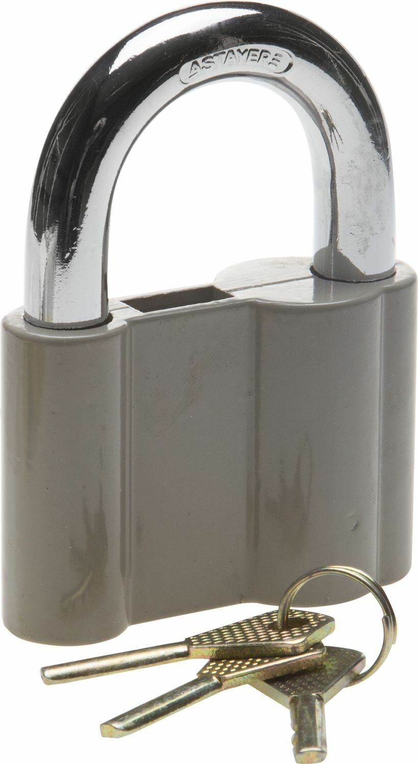 Навесной замок STAYER, 75 мм, дисковый механизм секрета 37148-80