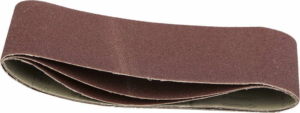 Лента шлифовальная STAYER P80, 100х610 мм, MASTER, 3 шт, для ЛШМ 35443-080