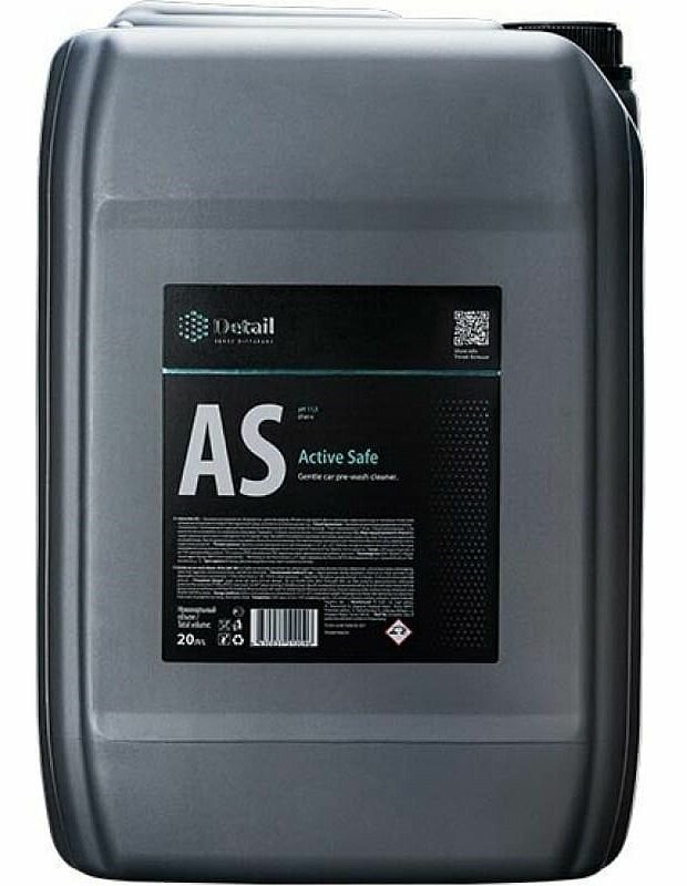Шампунь первая фаза AS Active Safe 20 л Detail DT-0114