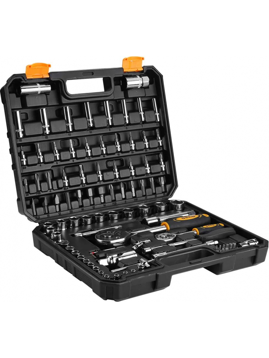 Набор инструментов DEKO DKAT94 94 предмета (жесткий кейс) (065-0794)