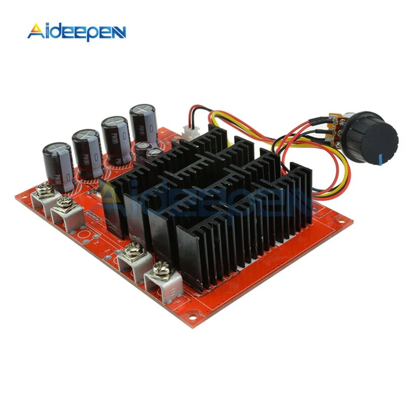 Контроллер скорости двигателя Aideepen DC 10-50В 60A