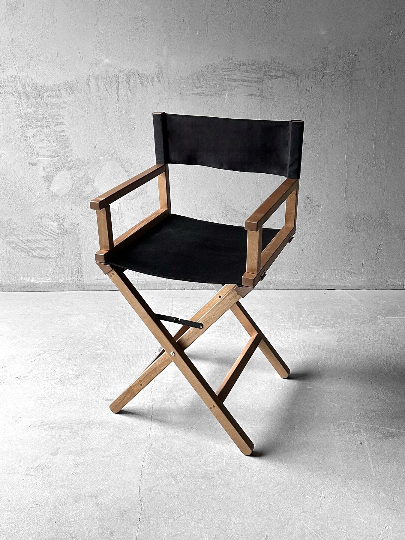 Стул Loftovik "Режиссер", офисный, текстиль, береза, 59 см x 45 см x 96 см