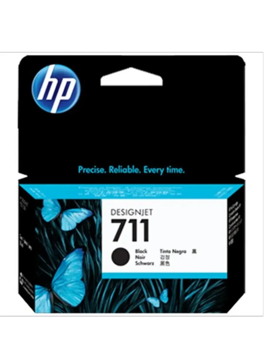 Картридж струйный оригинальный HP №711 38мл Черный