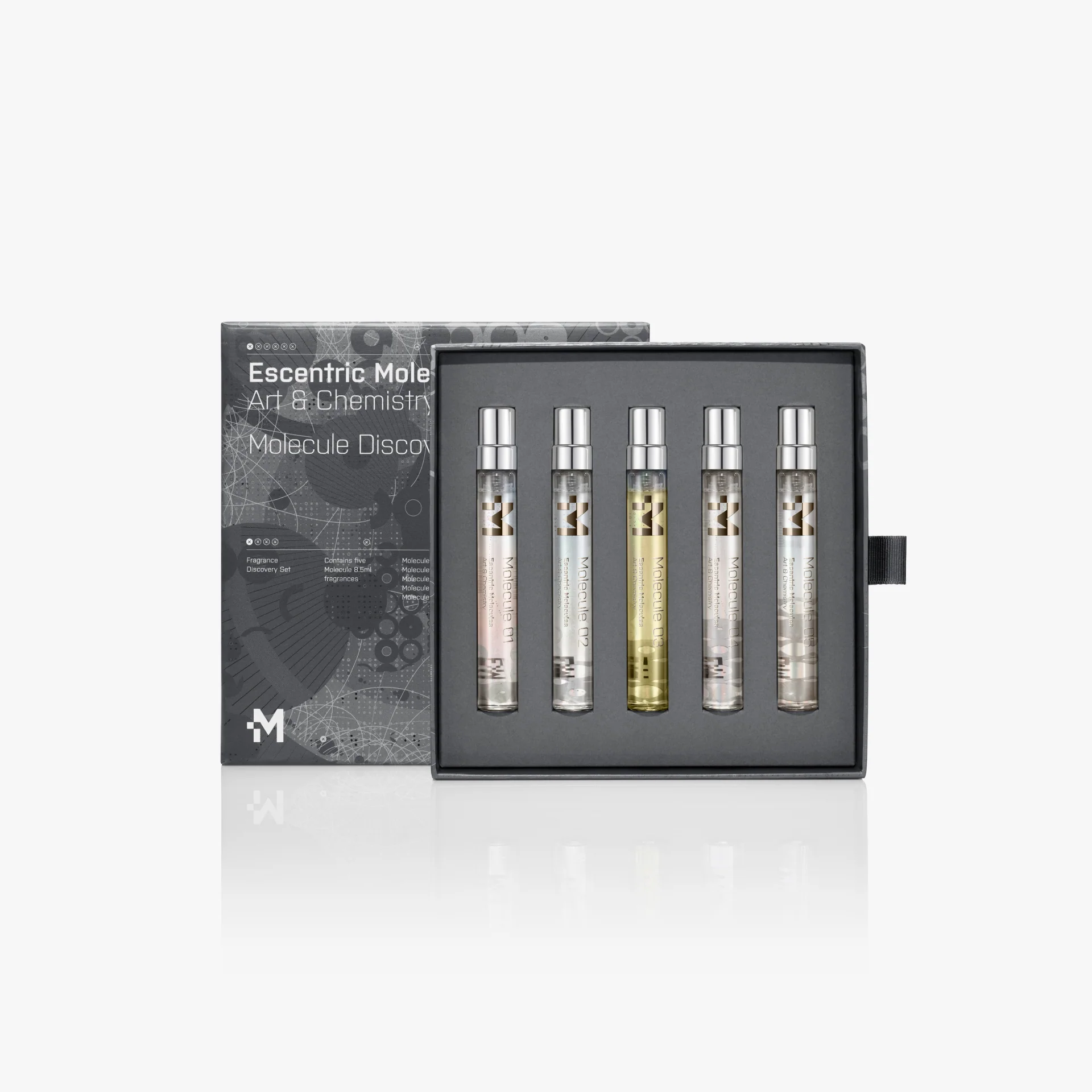 Escentric Molecules - Molecule Discovery Set (01.02.03.04.05) Набор туалетной воды унисекс 5 x 8.5 мл
