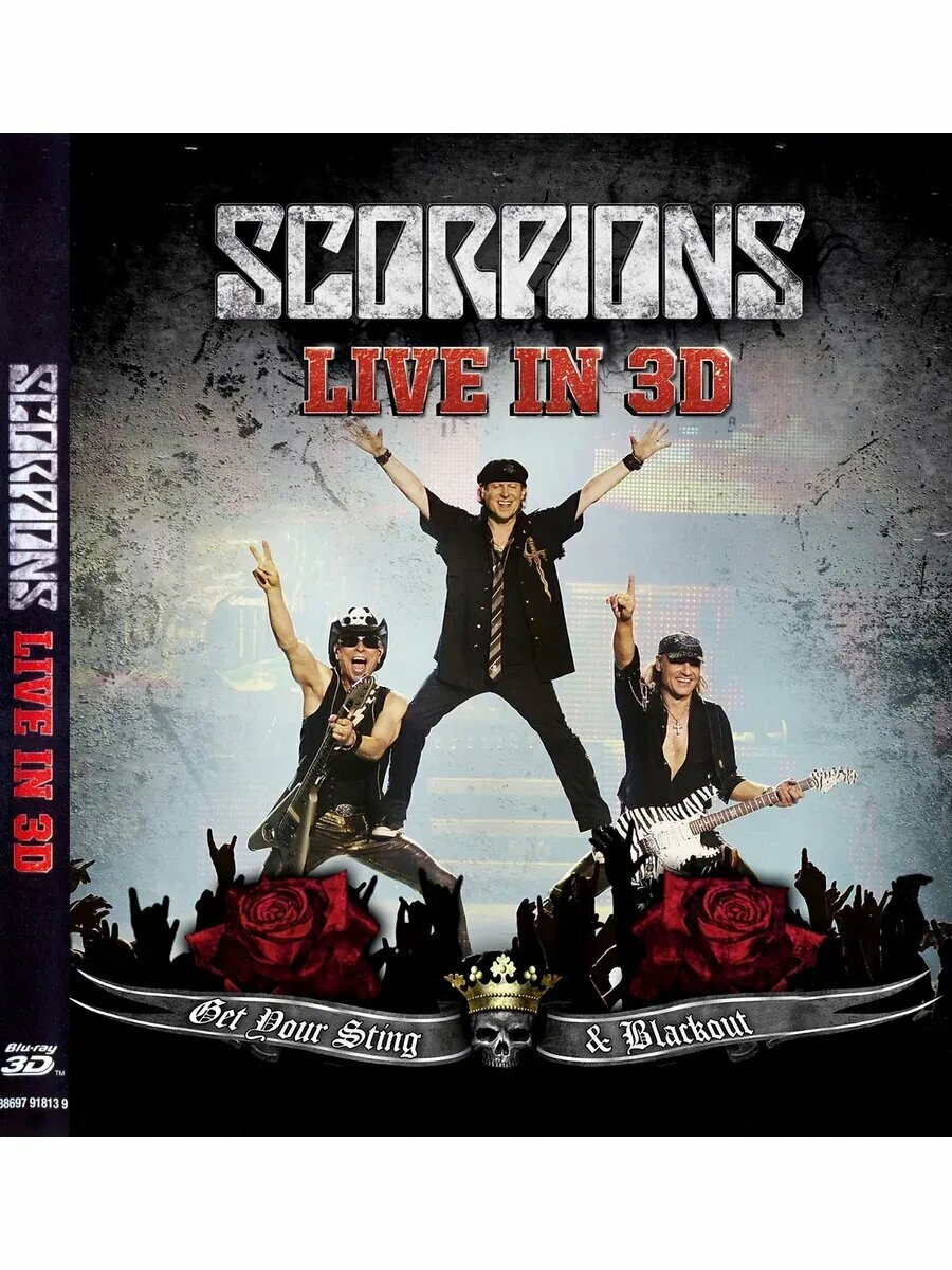 Концерт Scorpions - Live In 3D (2011) (BD-R 3D Blu-Ray)