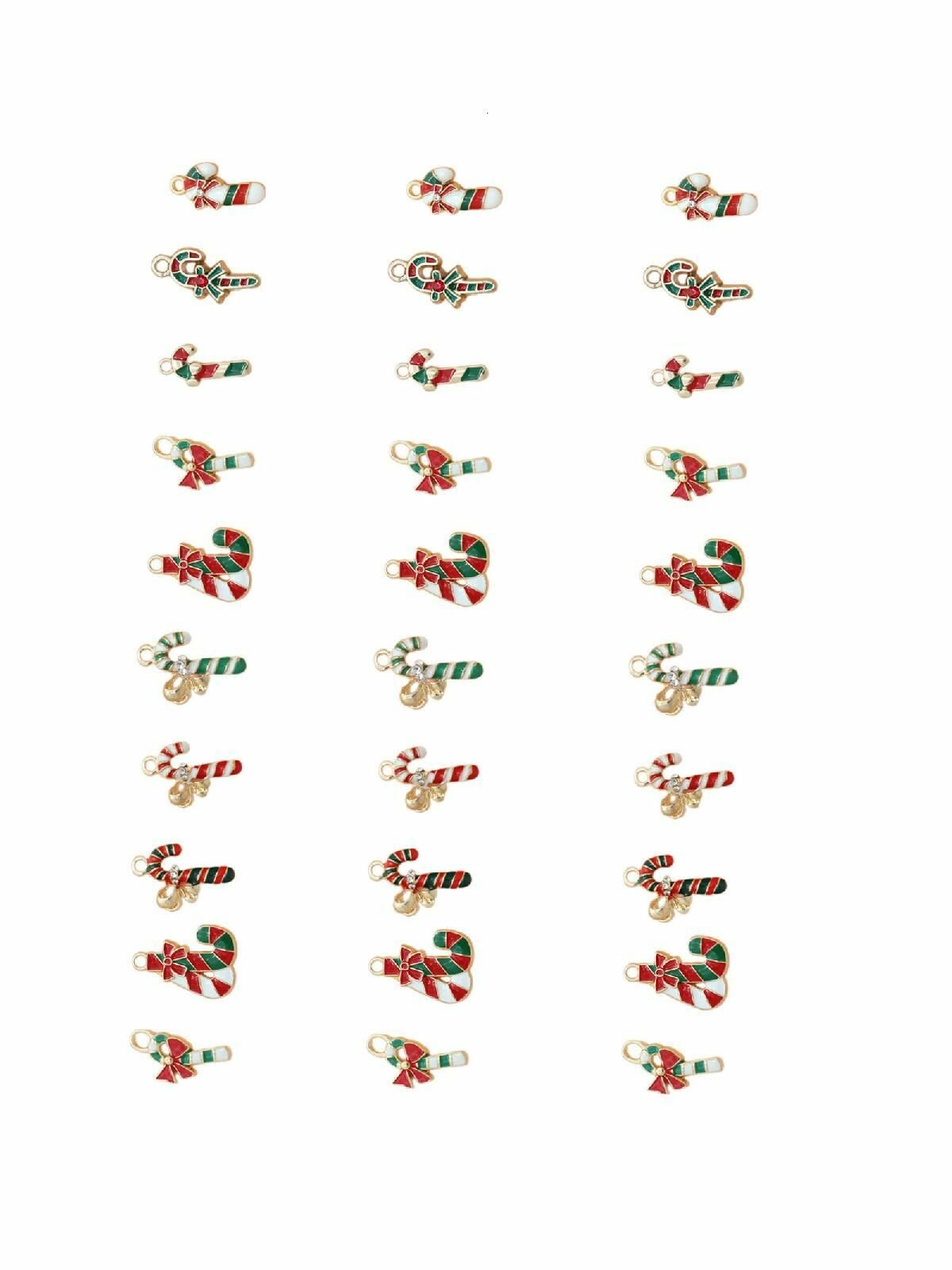 30-50 шт. Шармы-трости для украшений, 30