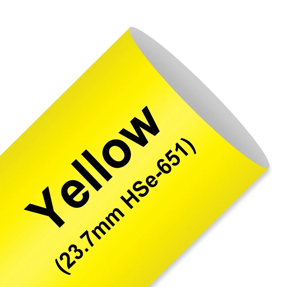 Термоусадочная лента Yellow (23.7mm HSe-651)