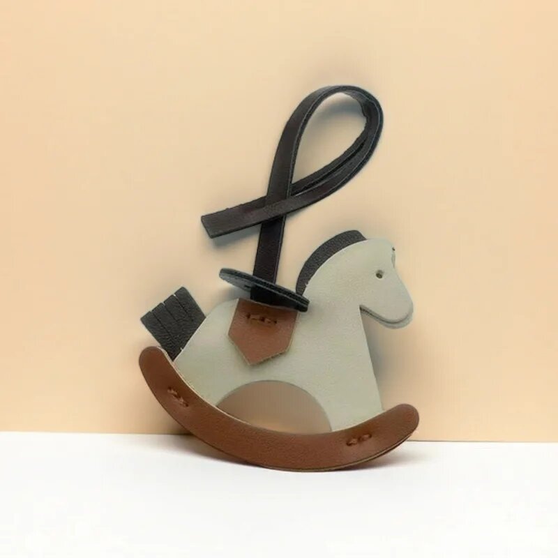 Подвеска для сумки Lucky Horse, милая подвеска в виде пони для кошелька, сумки, украшения для сумки, аксессуары, автомобильные подвески, подвески для ключей из искусственной кожи