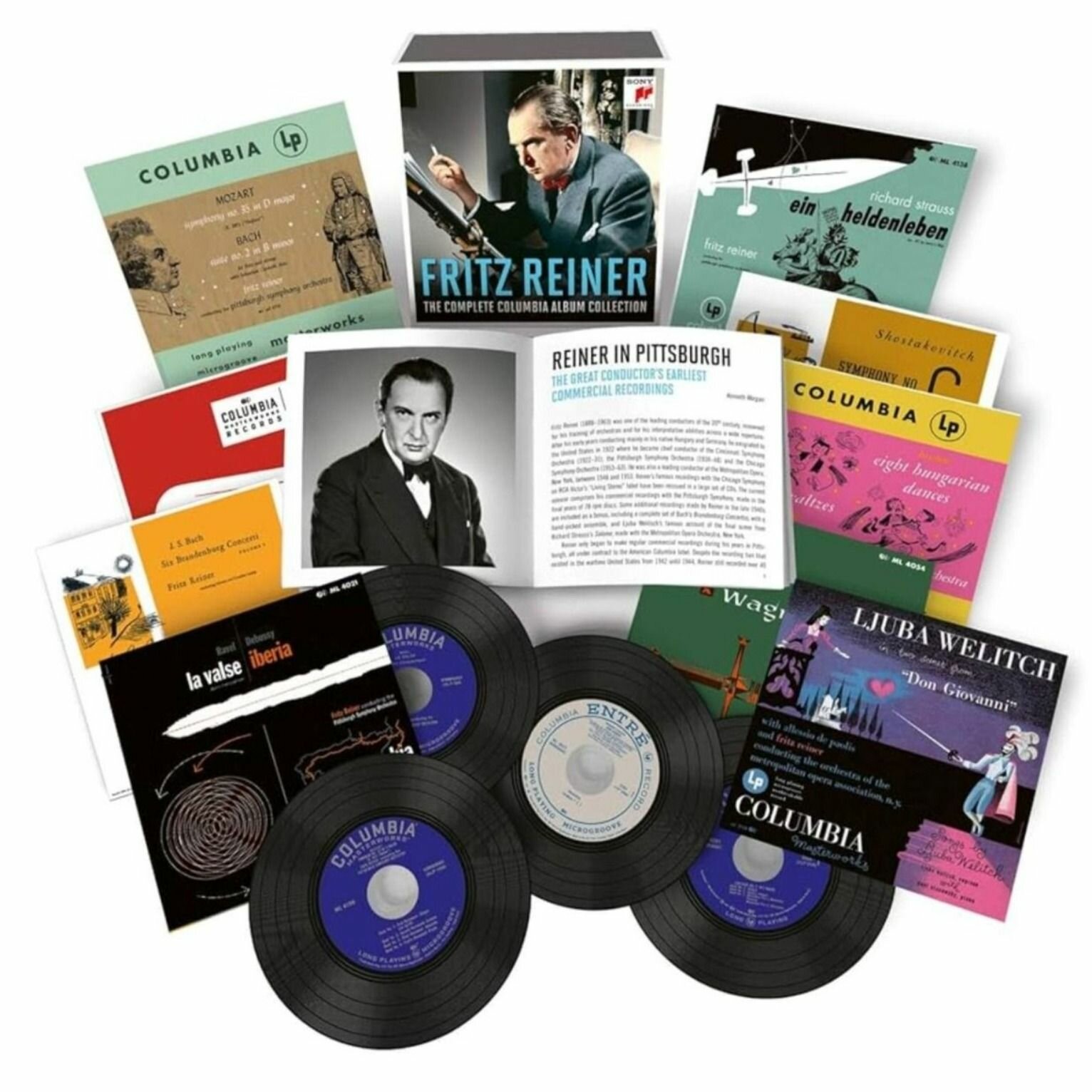 Музыка CD Fritz Reiner - The Complete Columbia Album Collection, 14 x CD, Box Set, Compilation,
