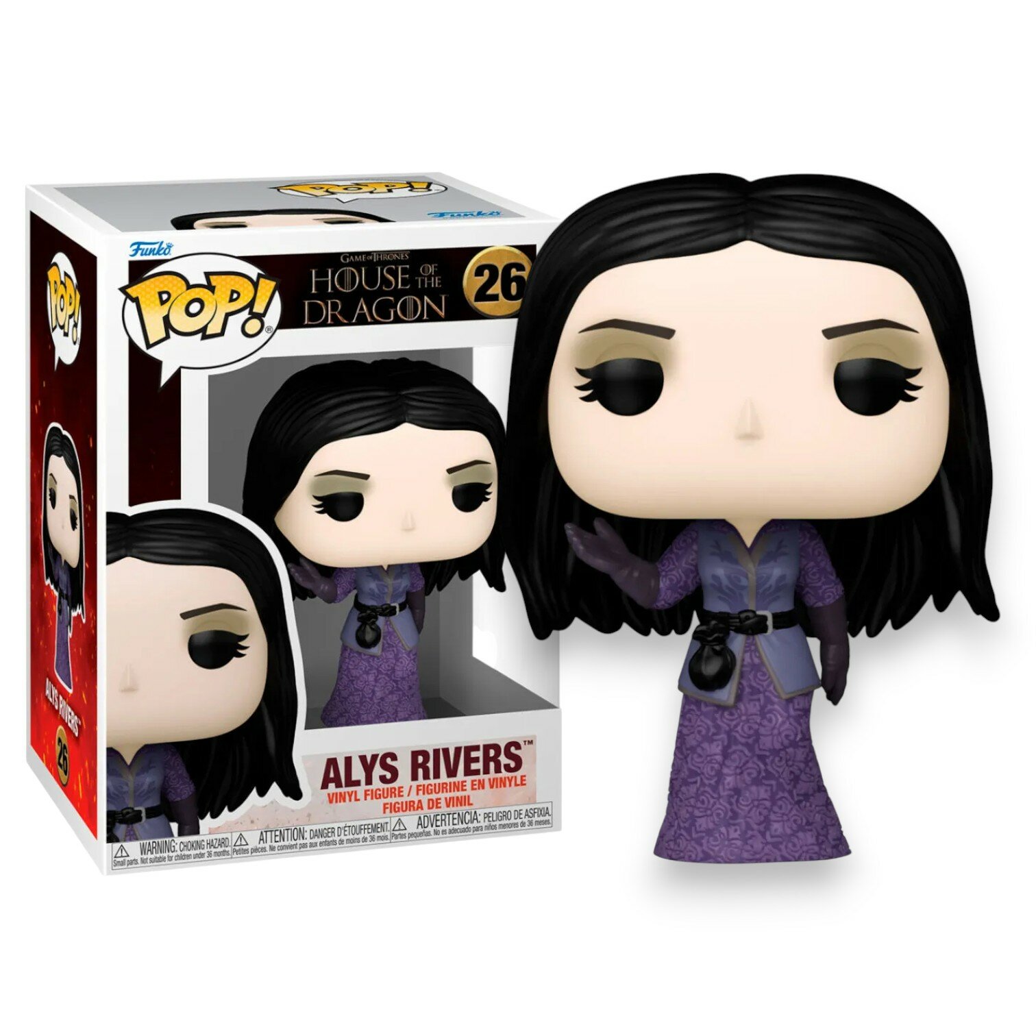 Фигурка Funko Pop! коллекционная Элис Риверс "Дом дракона" 26, оригинал (Фигурка Фанко Поп)