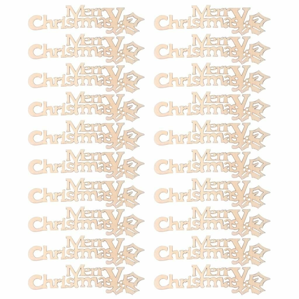 20 штук, поделки из вырезанных и наклеенных декоративных деревянных поделок