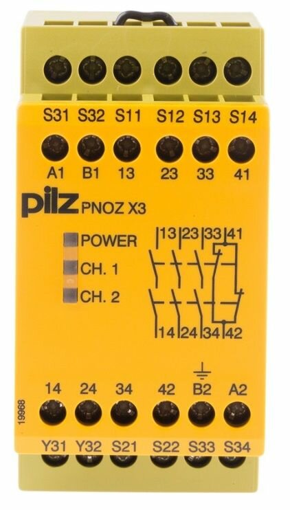 Реле безопасности Pilz PNOZ X3 арт. 774310