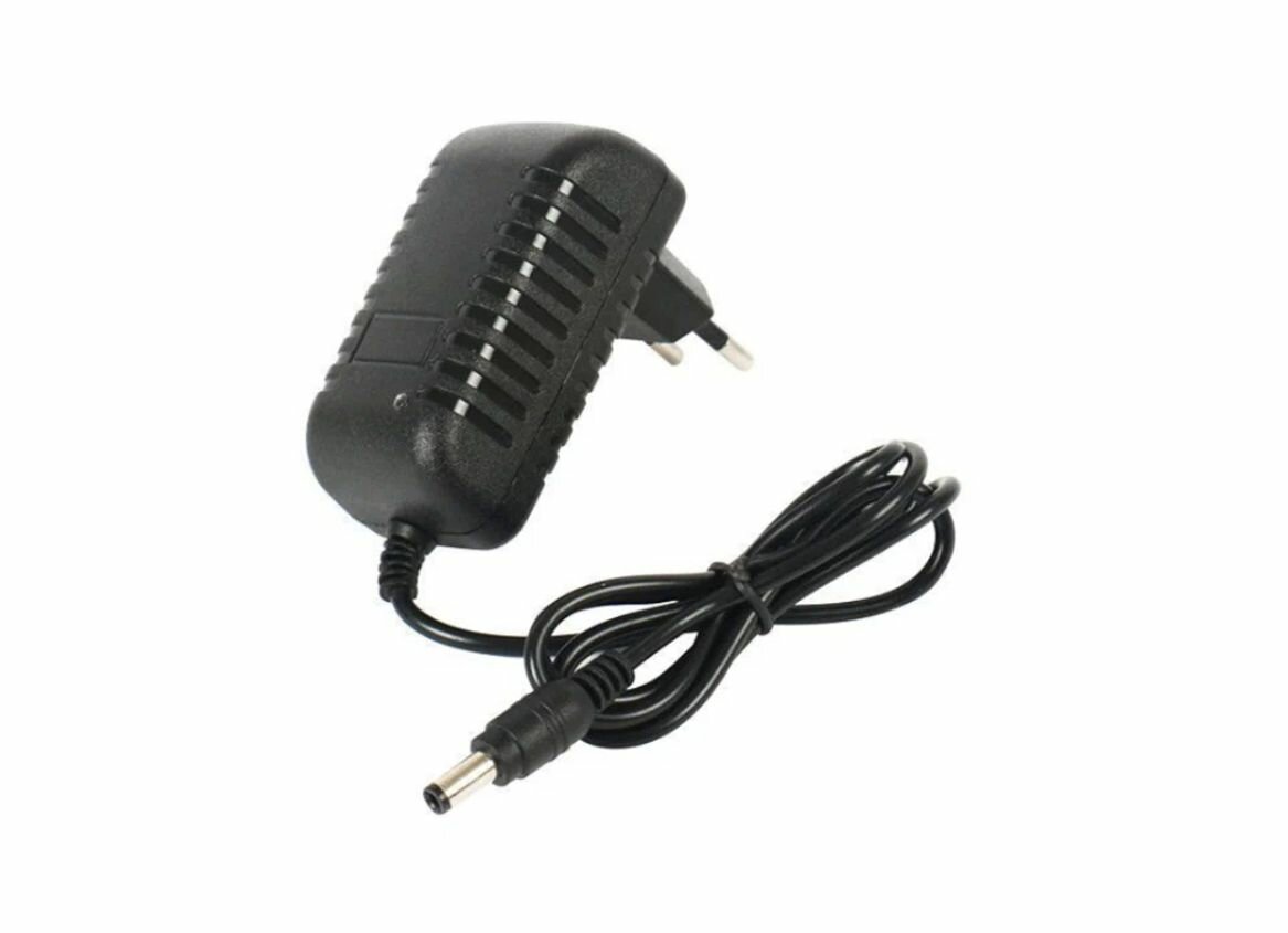 Универсальное сетевое зарядное устройство MyPads блок питания ЗУ 12V-1.5A 5.5x2.5мм адаптер для телевизионной приставки