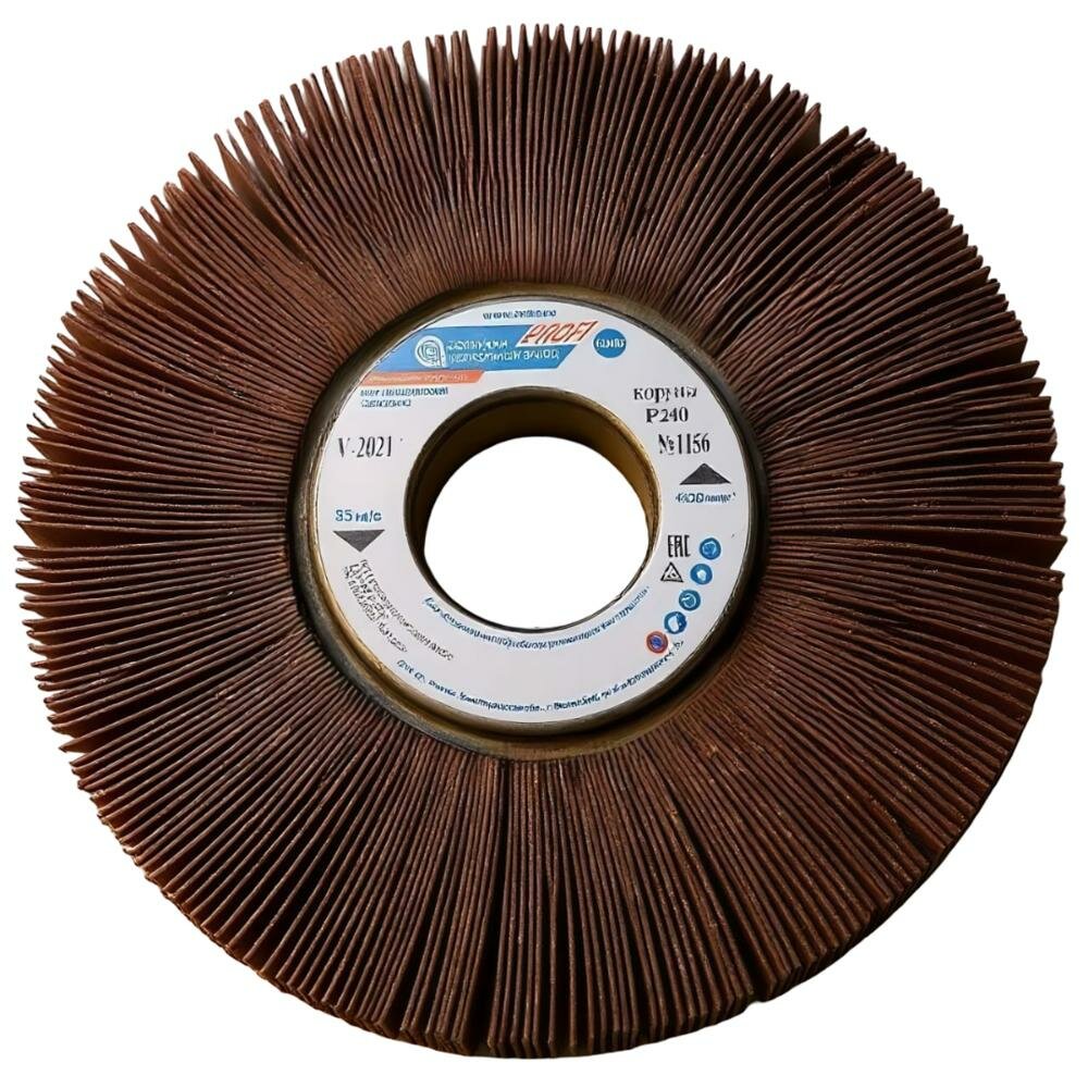 Круг лепестковый КЛО с оправкой ВАЗ XS549 Р240 150x30 мм