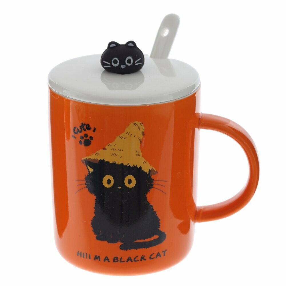 Кружка "Озорной котик" 11,5х8,5х12 см