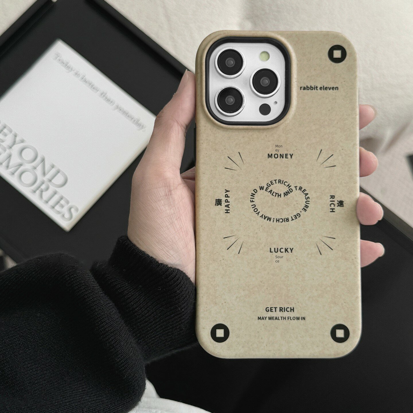 IPhone 13 Pro Двухвоздушный глянцевый чехол из пленки - Каки, Прочный ударопрочный для Apple