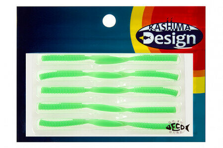 Приманка KAHARA AJI LEECH (250910 / 1.9" / Blue Luminous)