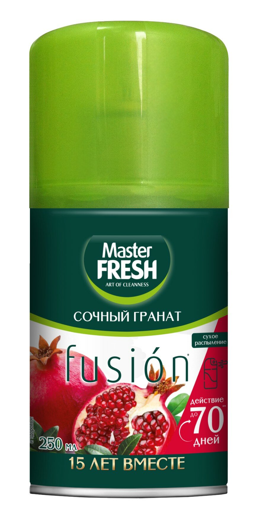 Освежитель воздуха Master FRESH автоматический Сочный гранат 250мл сменный баллон