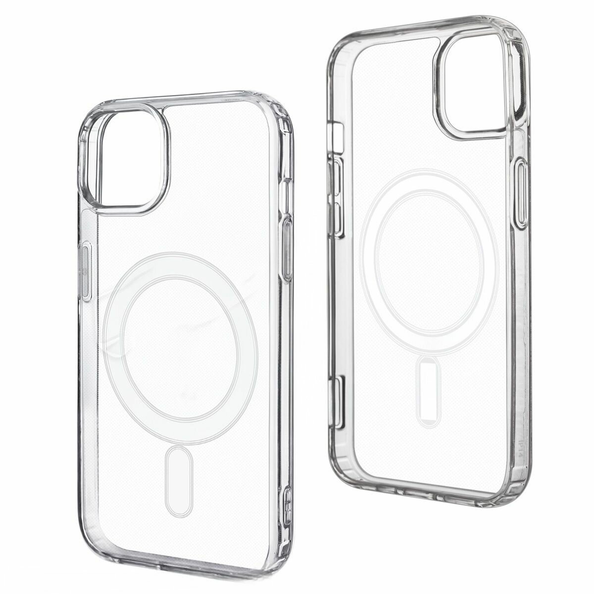 Чехол-накладка для iPhone 14 (Magsafe, прозрачный)
