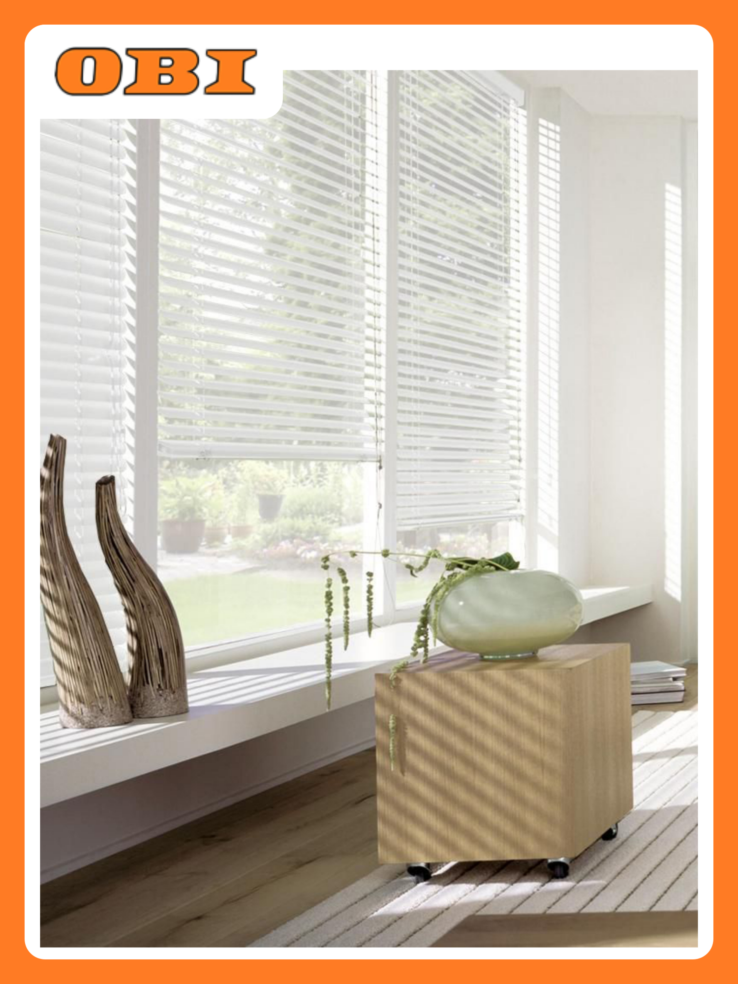 Жалюзи эскар пластиковые 60х160 см белые