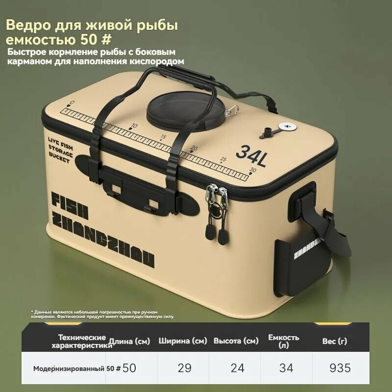 Ведро для рыбалки