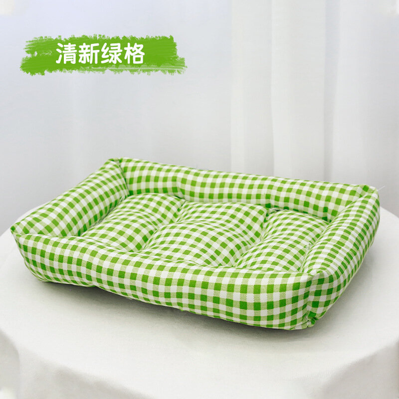 Четыре сезона универсальный маленький и средний кот собачий диван утолщает шею и теплая собачья будка Новая длинная
