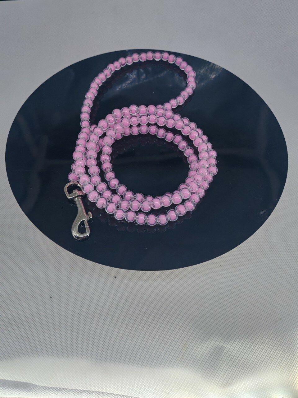 Поводок для собак и кошек, поводок для прогулок на улице, поводок для маленьких собак породы корги, поводок с бусинами,