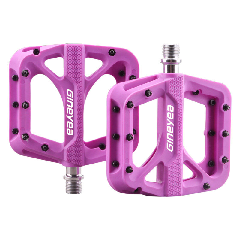 Педали для горного велосипеда Jingye M996, нейлоновые педали с подшипниками, для подъема, внедорожные, противоскользящие, для даунхилла