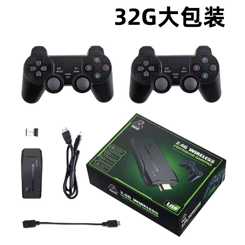 Популярная игровая консоль M8 для дома, подключается к телевизору HD 4K, беспроводной контроллер, джойстик, битва для двоих, производитель в наличии