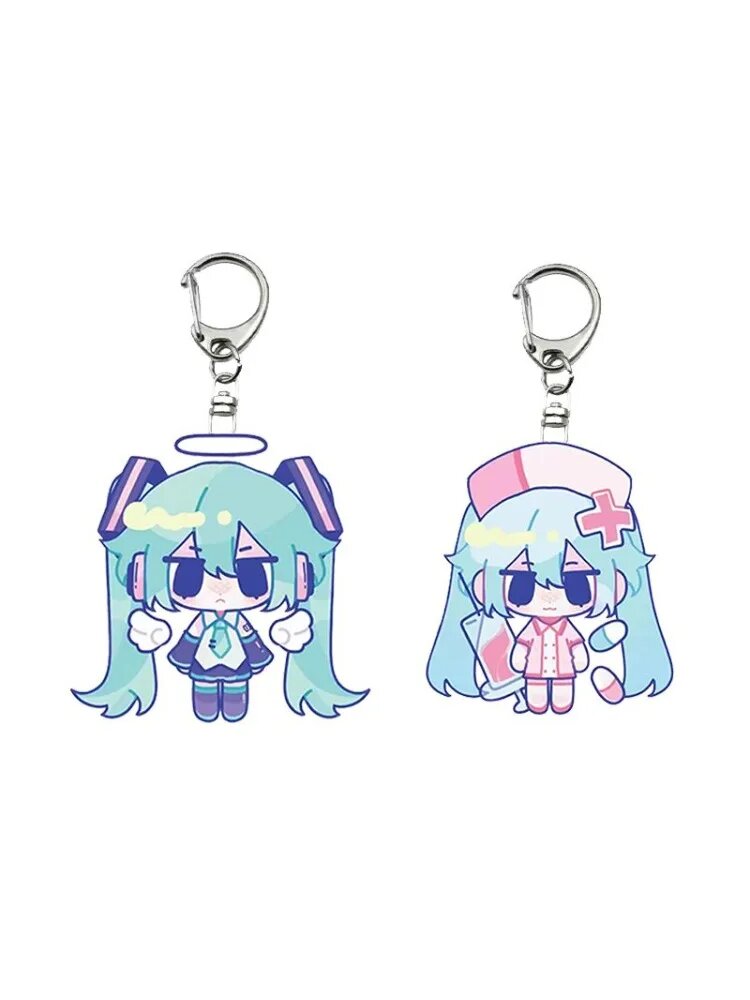 Брелок MINISO Хацунэ Мику, цвет 2 set