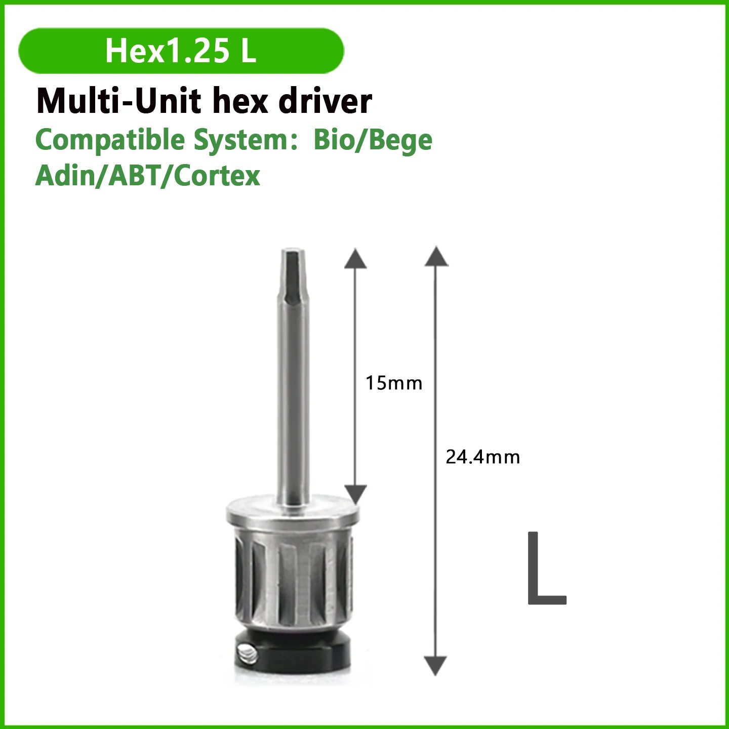 Динамиметрический ключ Otiumann Hex 1.25 L