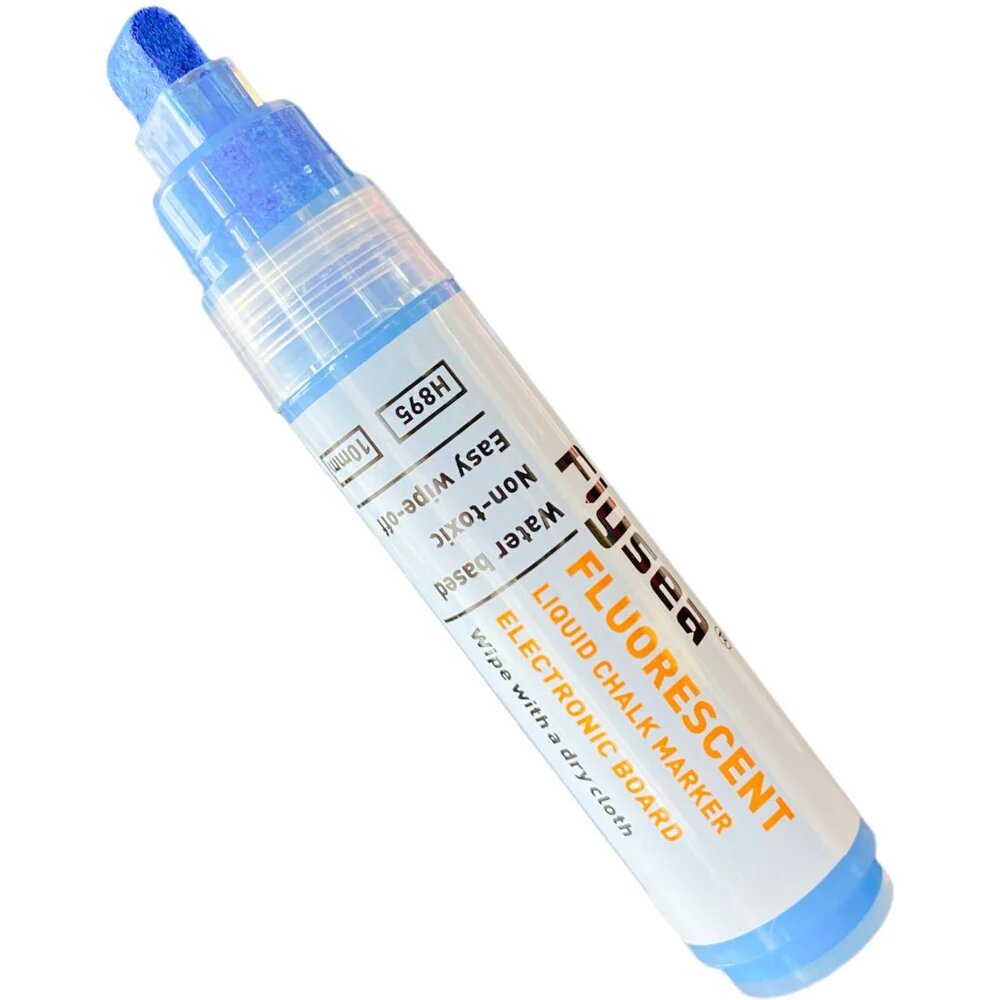 Маркер для временной маркировки Flysea Liquid Chalk, наконечник 10,0 мм, цвет синий H-895-blue