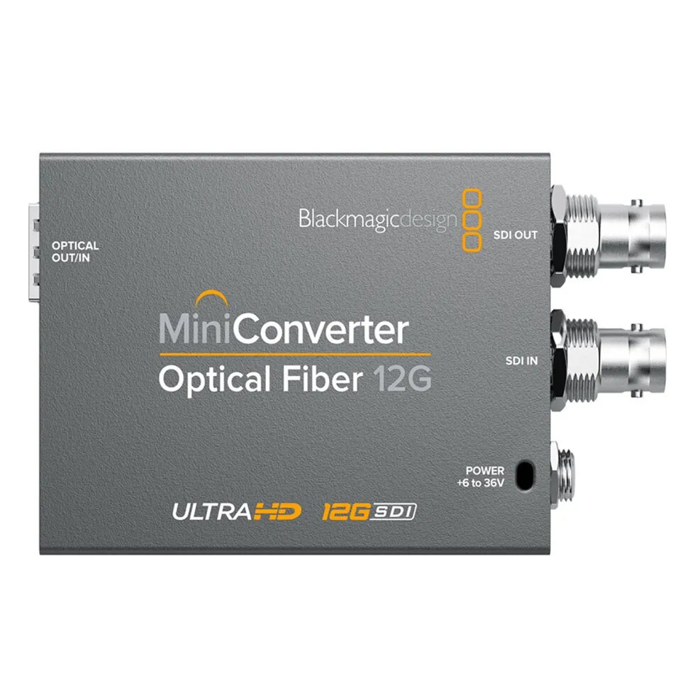Конвертер Blackmagic Mini Converter Optical Fiber 12G